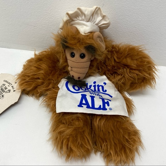 burger king | Toys | Vtg Cookin Alf Plush Puppet 988 Burger King | Poshmark